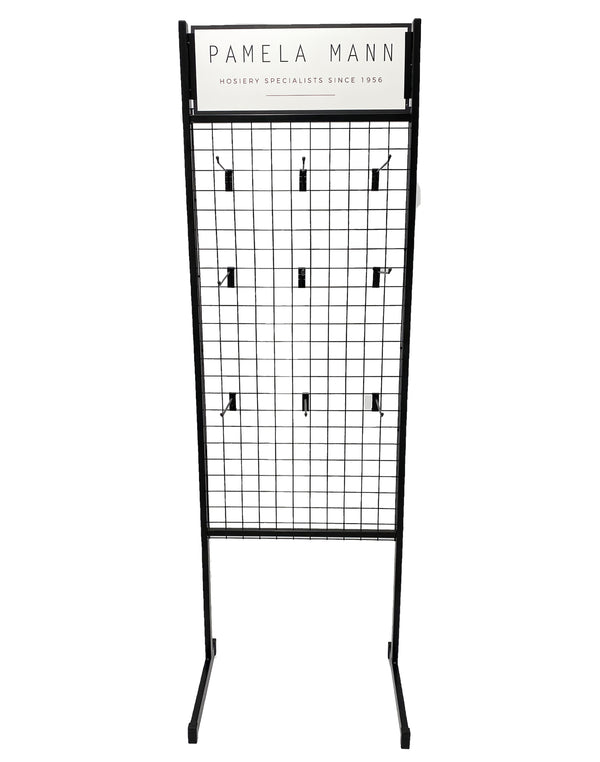 Double Sided Mesh Floor Display Stand - Pamela Mann